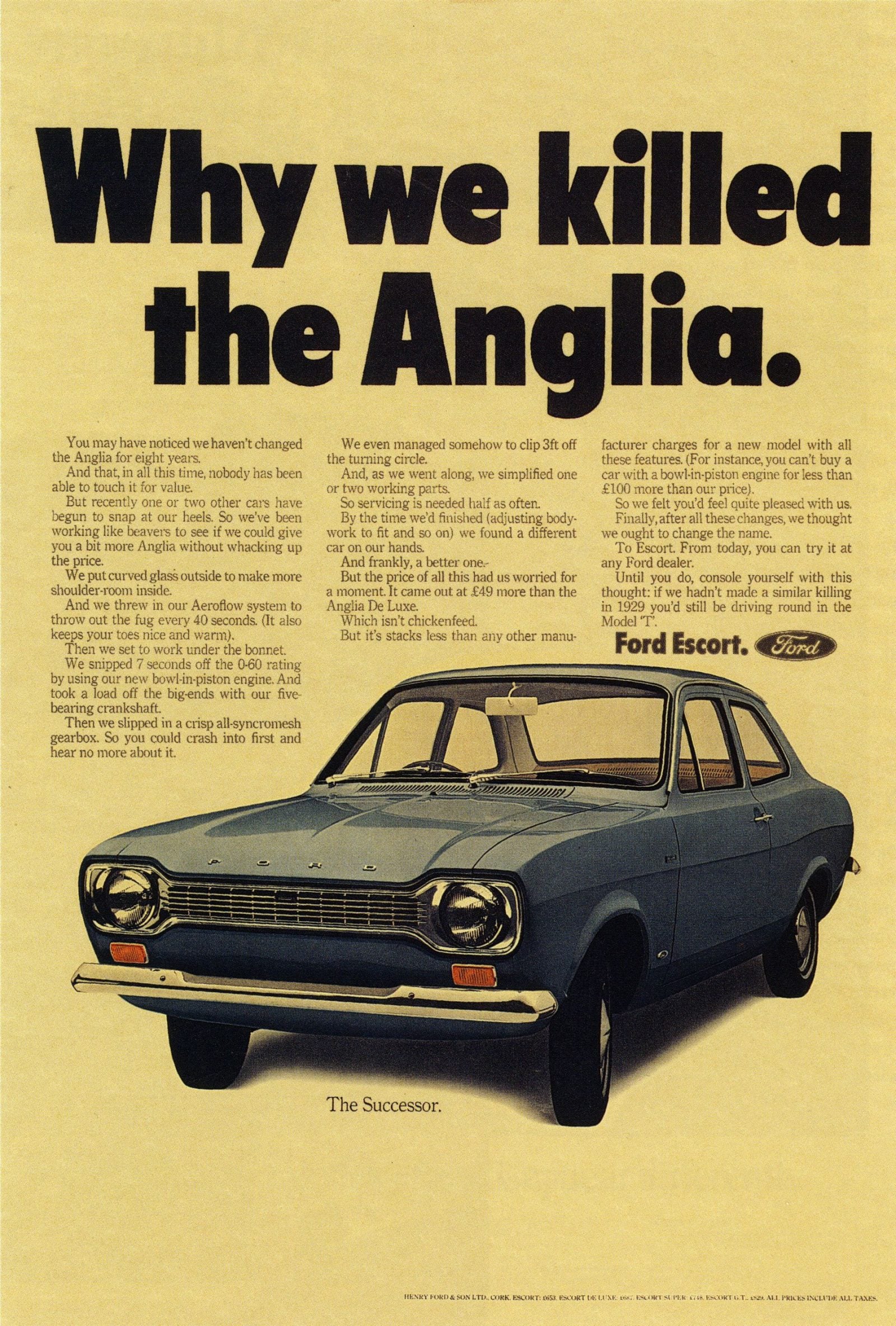 A Brief History of the Ford Escort Mk 1