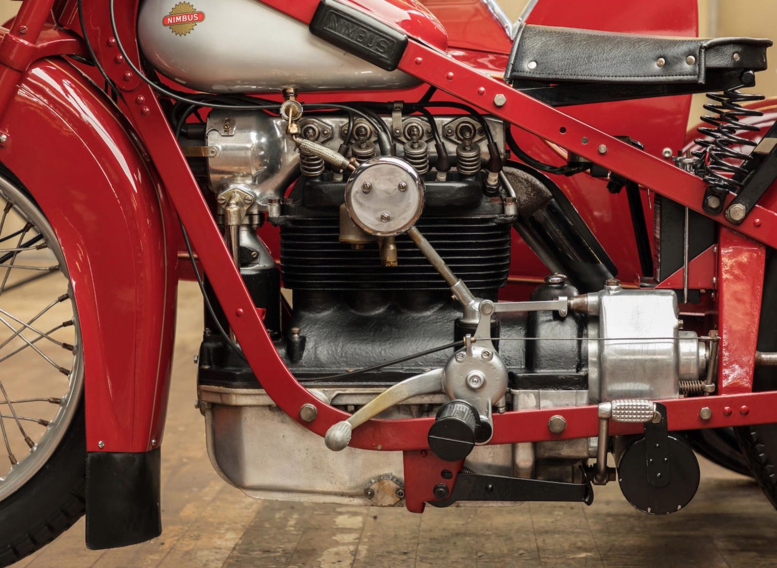 This Was Steve McQueen's Nimbus Model C Motorcycle