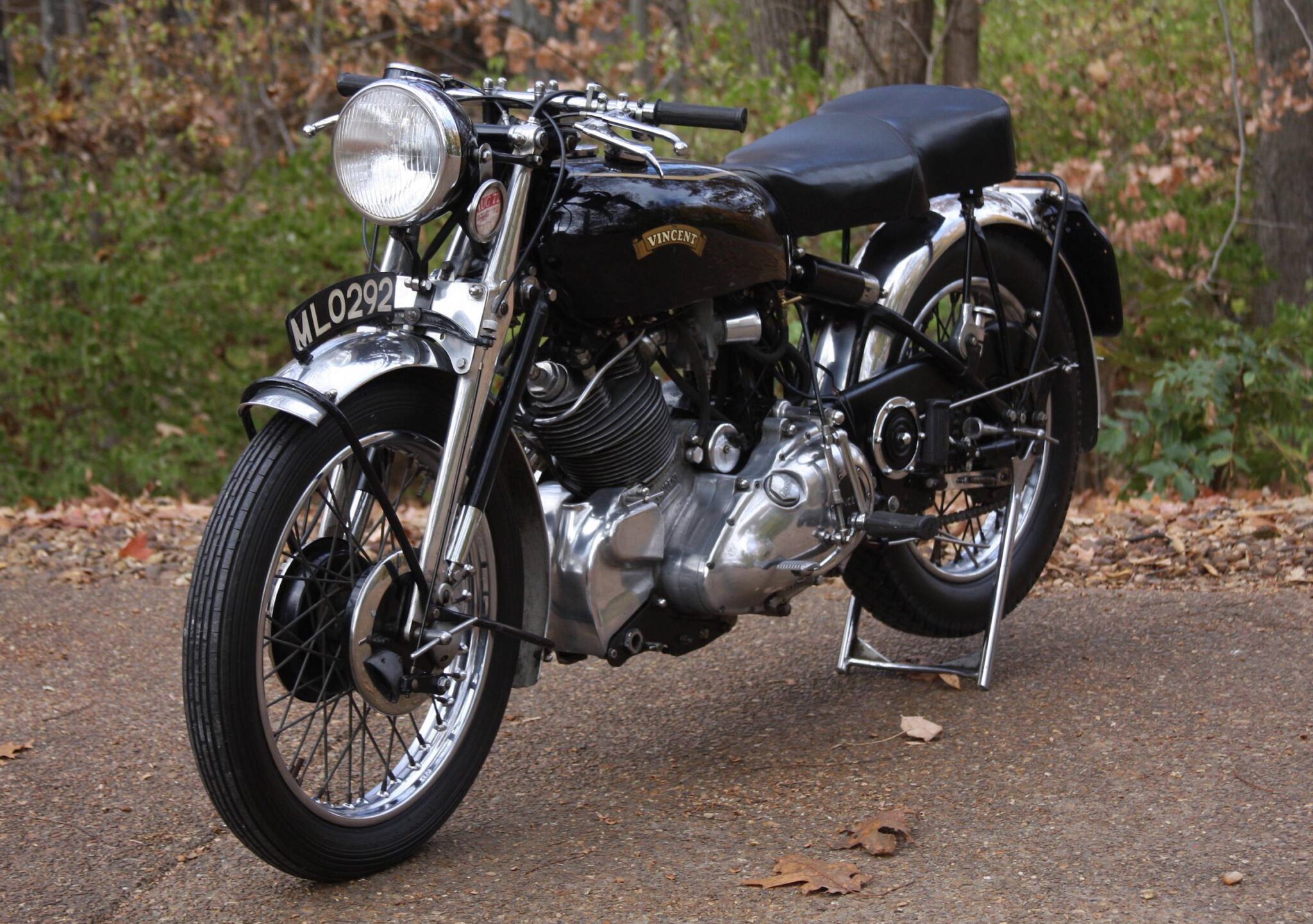 Steve McQueen's 1953 Vincent Comet - $36,000 to $40,000 USD