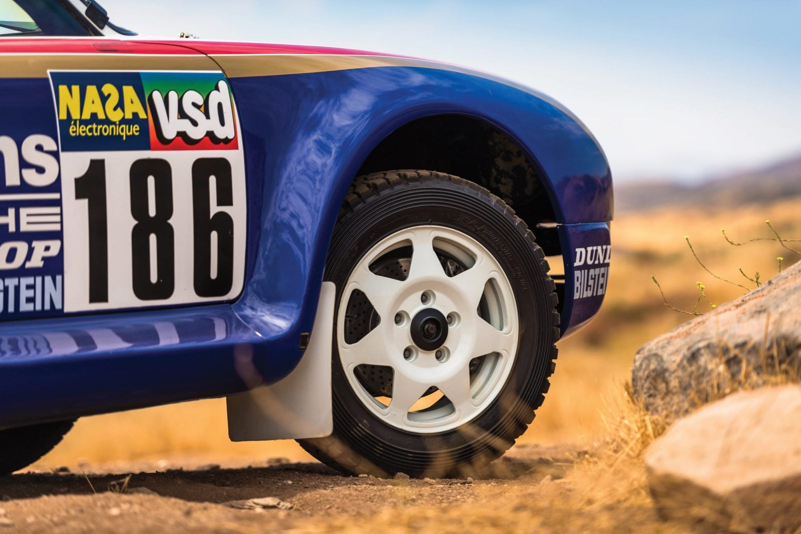 The German Rally Unicorn: An Original Porsche 959 Paris-Dakar Racer