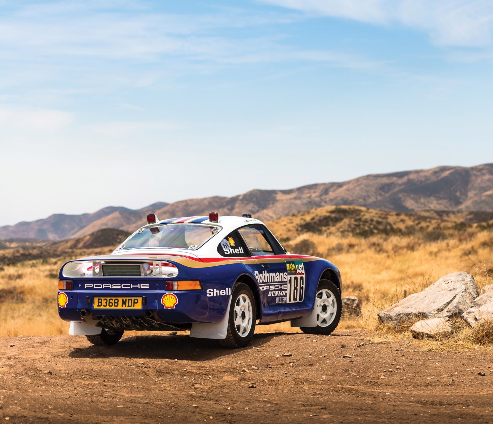 The German Rally Unicorn: An Original Porsche 959 Paris-Dakar Racer