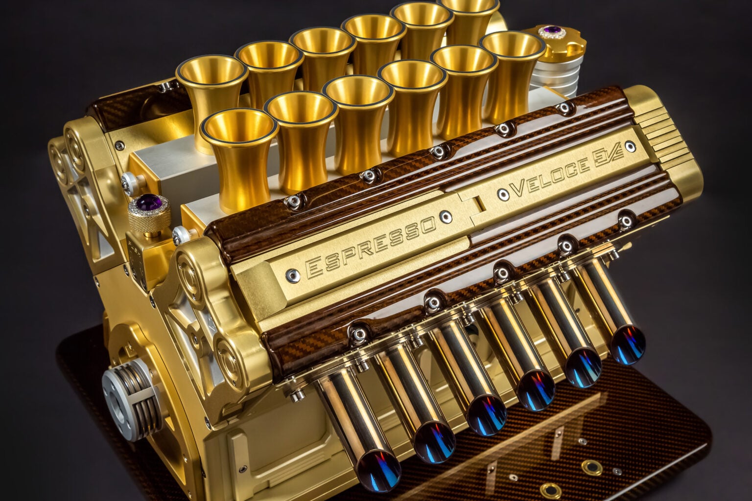Espresso Veloce Royale - A V12 Espresso Maker