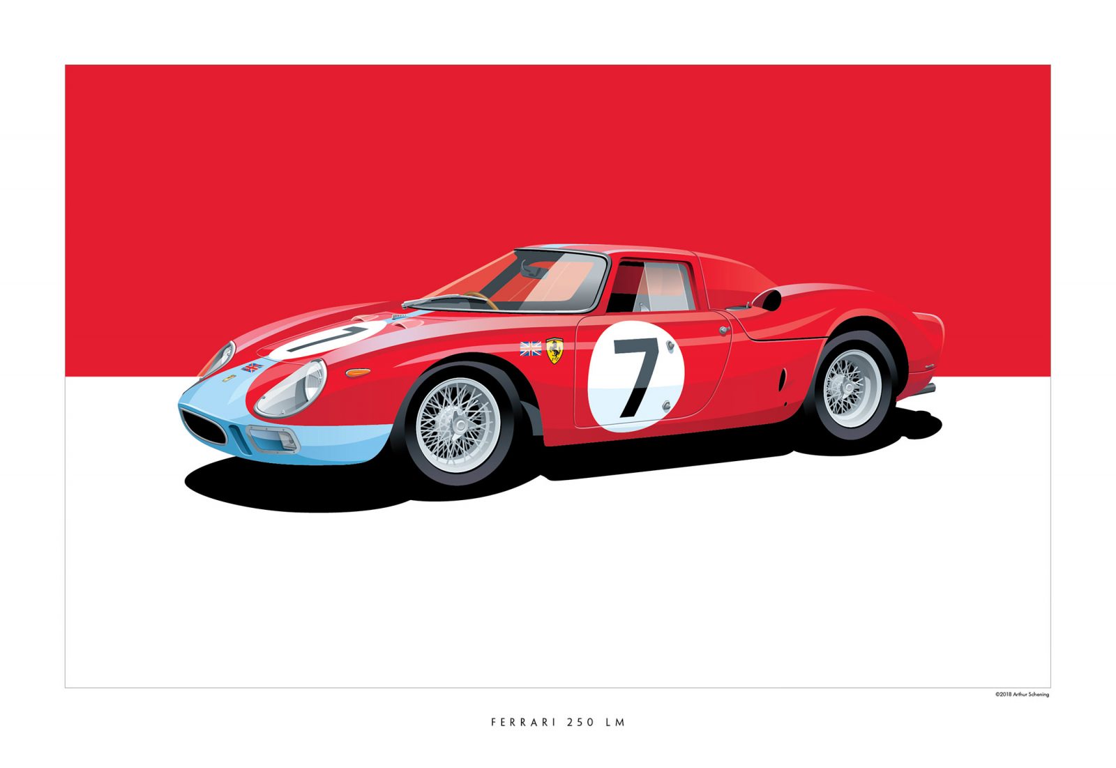 A Garage On Your Wall - The Automotive Art Of Arthur Schening