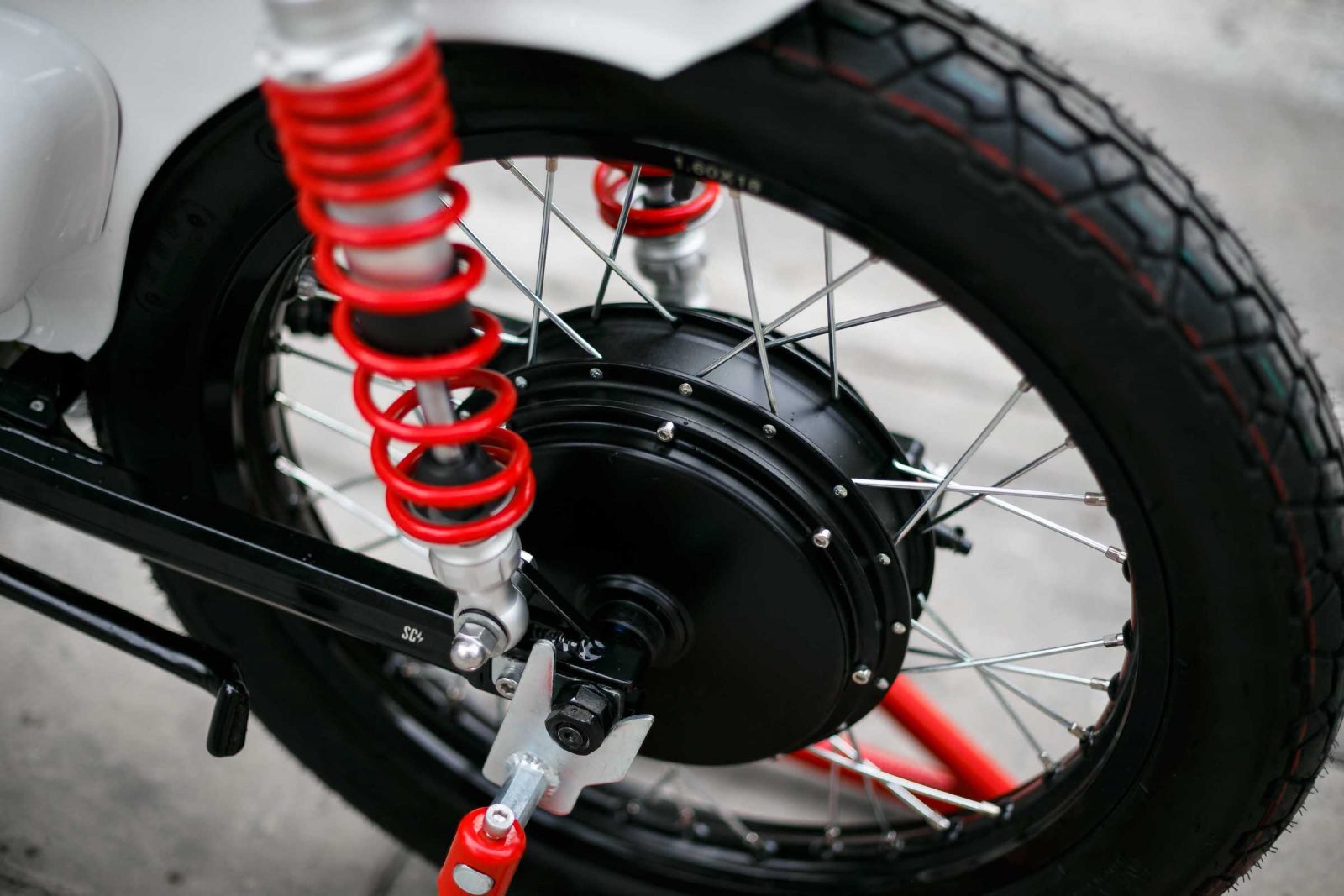 Honda eCub - A Honda Cub Electric Conversion Kit By Shanghai Customs