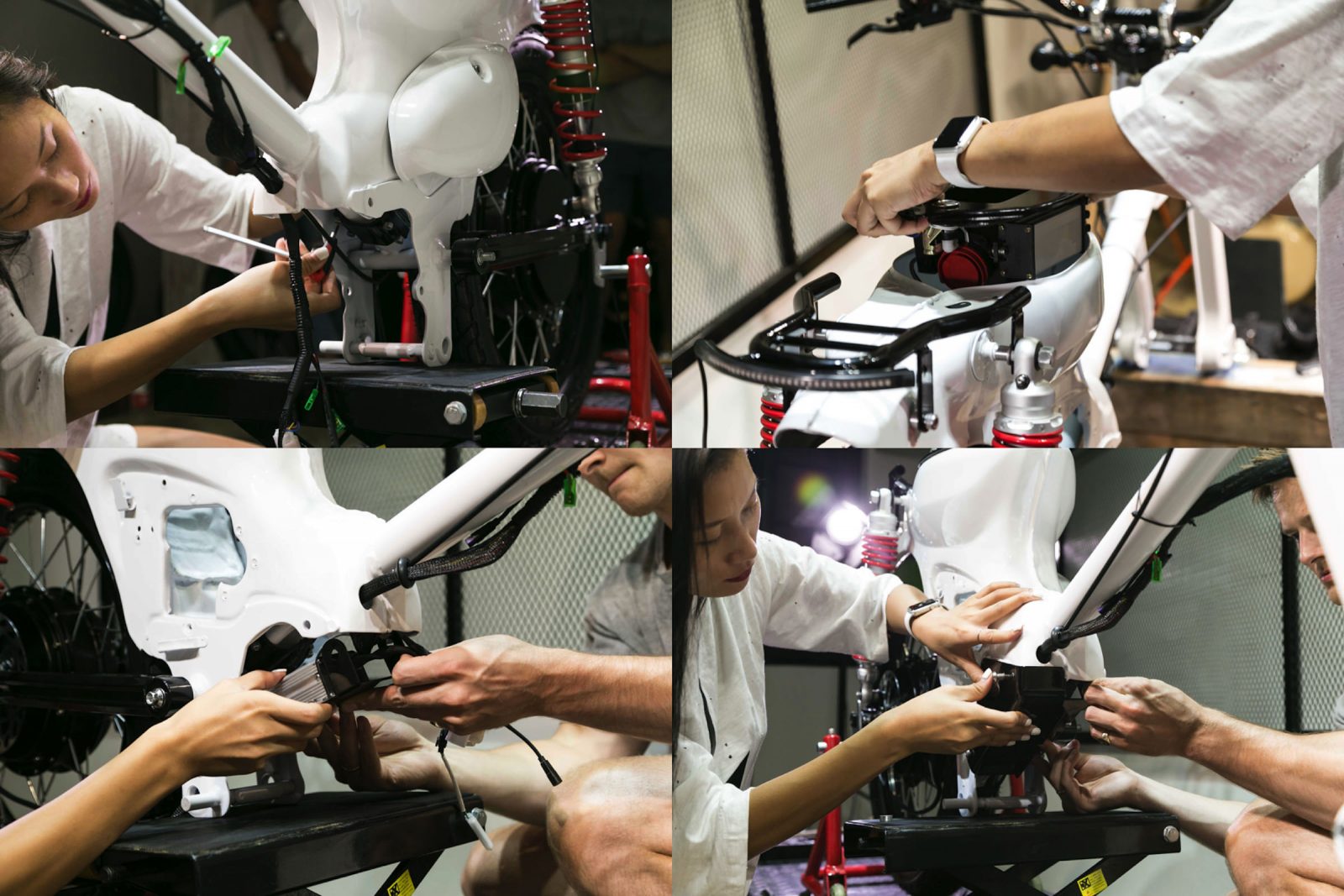 Honda eCub - A Honda Cub Electric Conversion Kit By Shanghai Customs