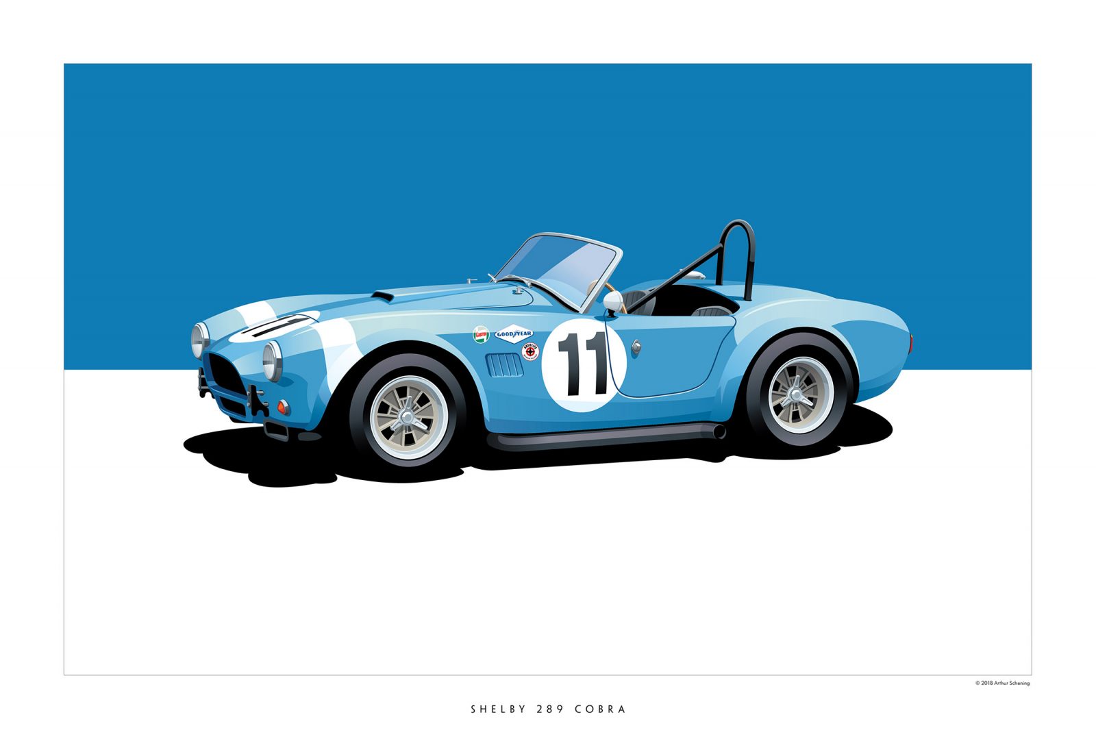 A Garage On Your Wall - The Automotive Art Of Arthur Schening