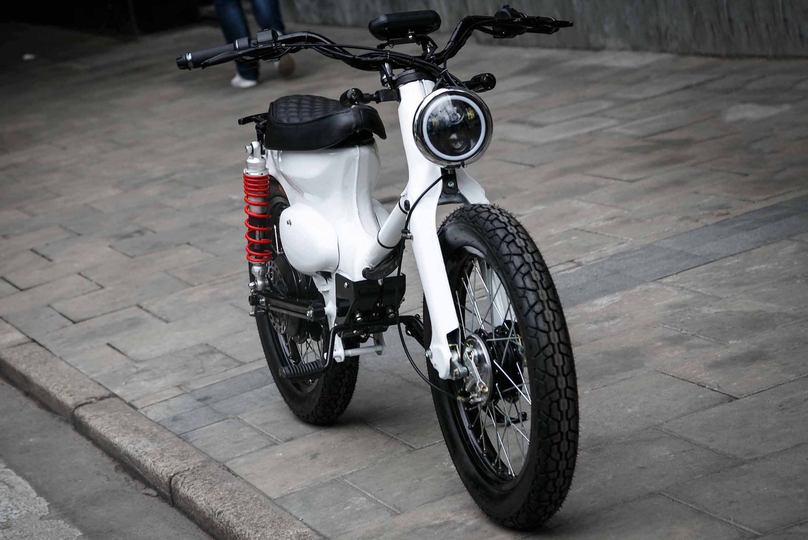 Honda eCub - A Honda Cub Electric Conversion Kit By Shanghai Customs