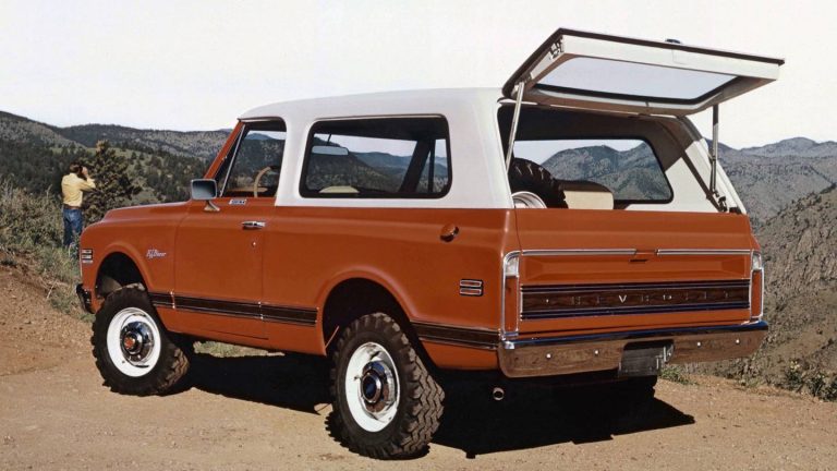 A Brief History of the First Generation Chevrolet K5 Blazer ...