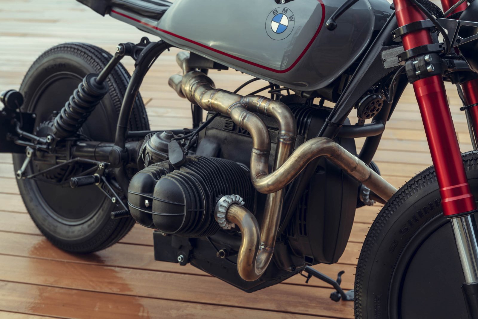 Retrofuture: A BMW R80 RT Cafe Racer by Moto Adonis