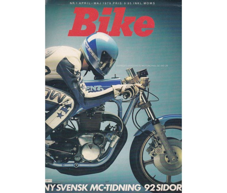 An Original Rob North Triumph Trident Formula 750 Racer