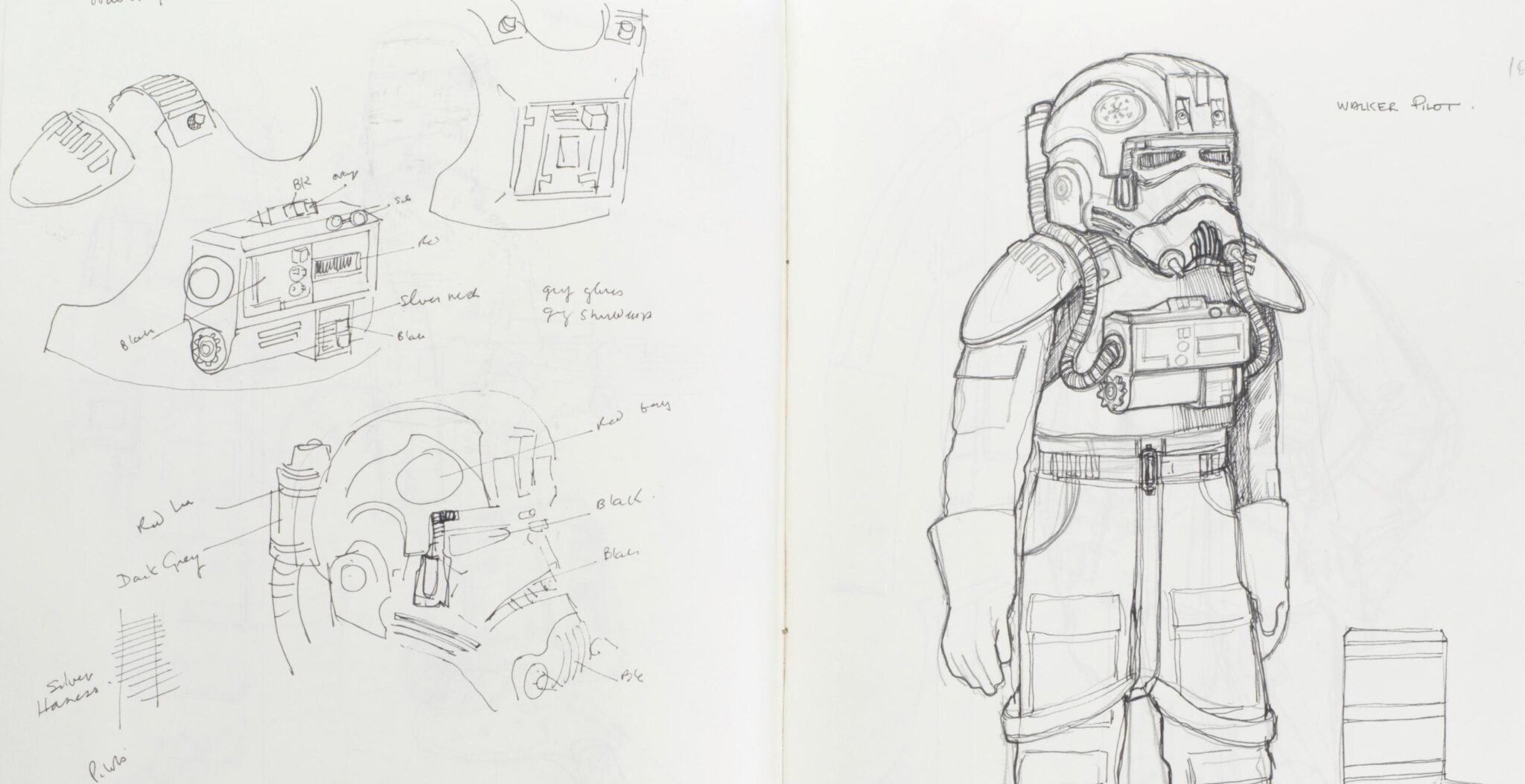 The Original Star Wars: The Empire Strikes Back Costume Design Sketchbook