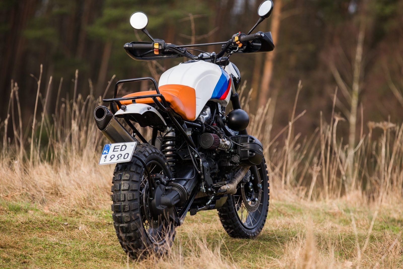 A Custom BMW R1100GS Scrambler by Red Hot Chili Customs