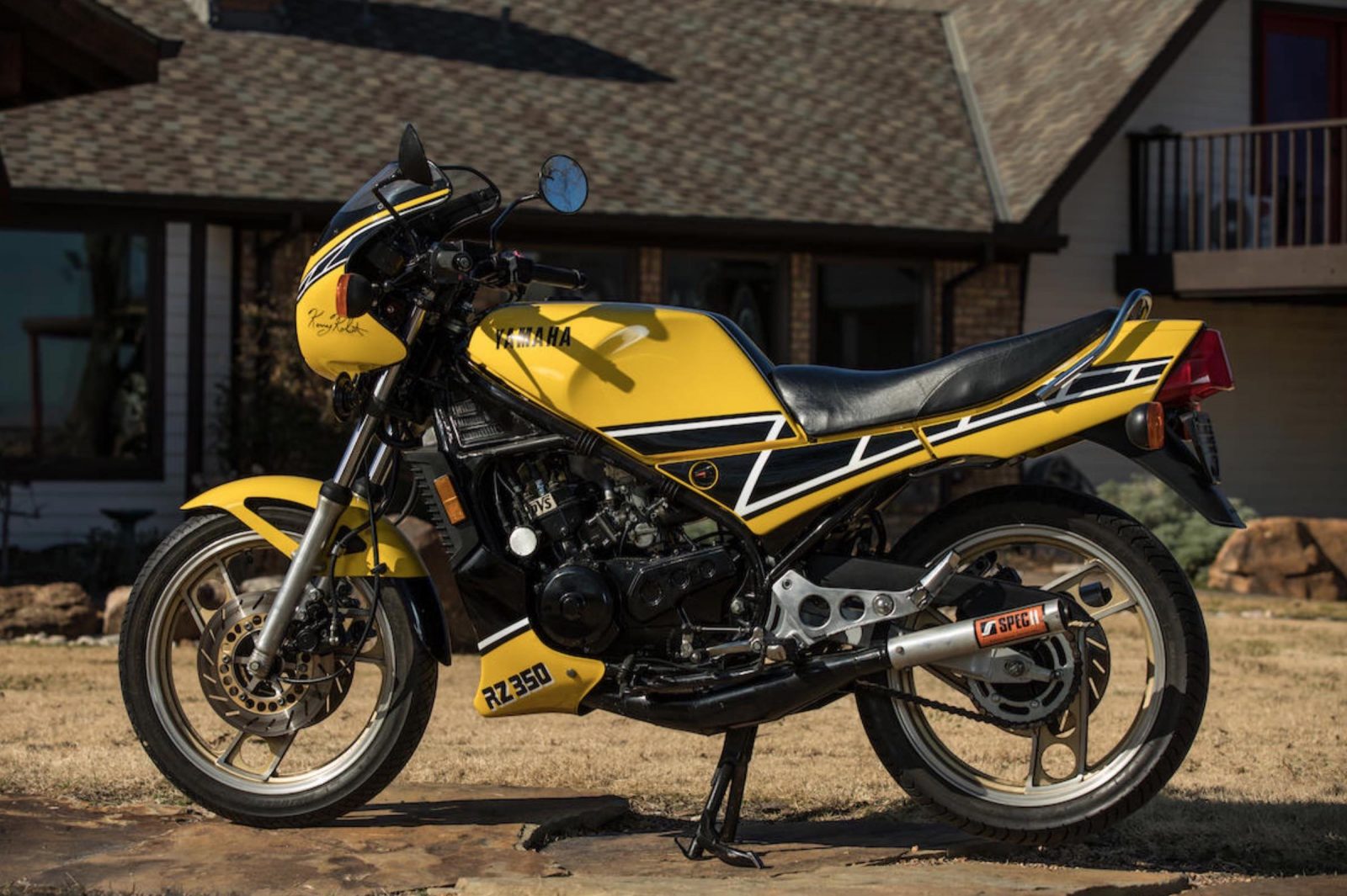 The Last (Legal) Two-Stroke Street Bike Sold In The USA - Yamaha RZ350 Kenny Roberts Edition