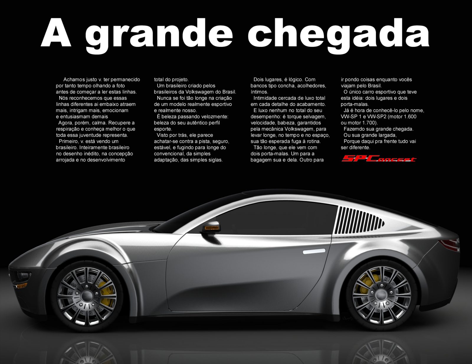 The Volkswagen SP2 + The New (Almost) Production-Ready SP Concept Car