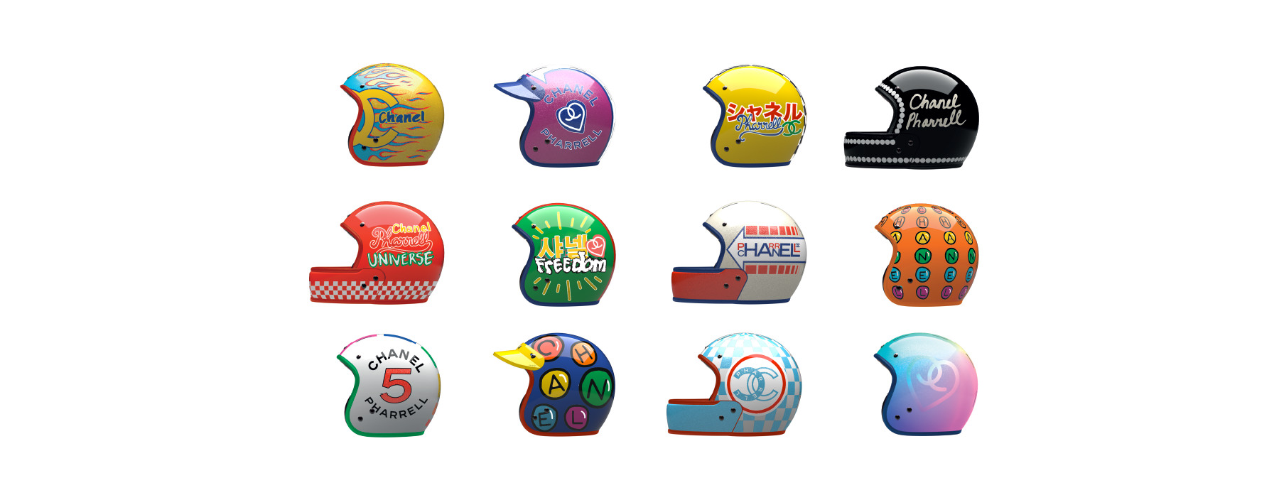 SILODROME — The Veldt Helmet Collection by Chanel + Pharrell...