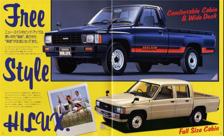 A Brief History of the Toyota Hilux - Specifications - Engines - Versions