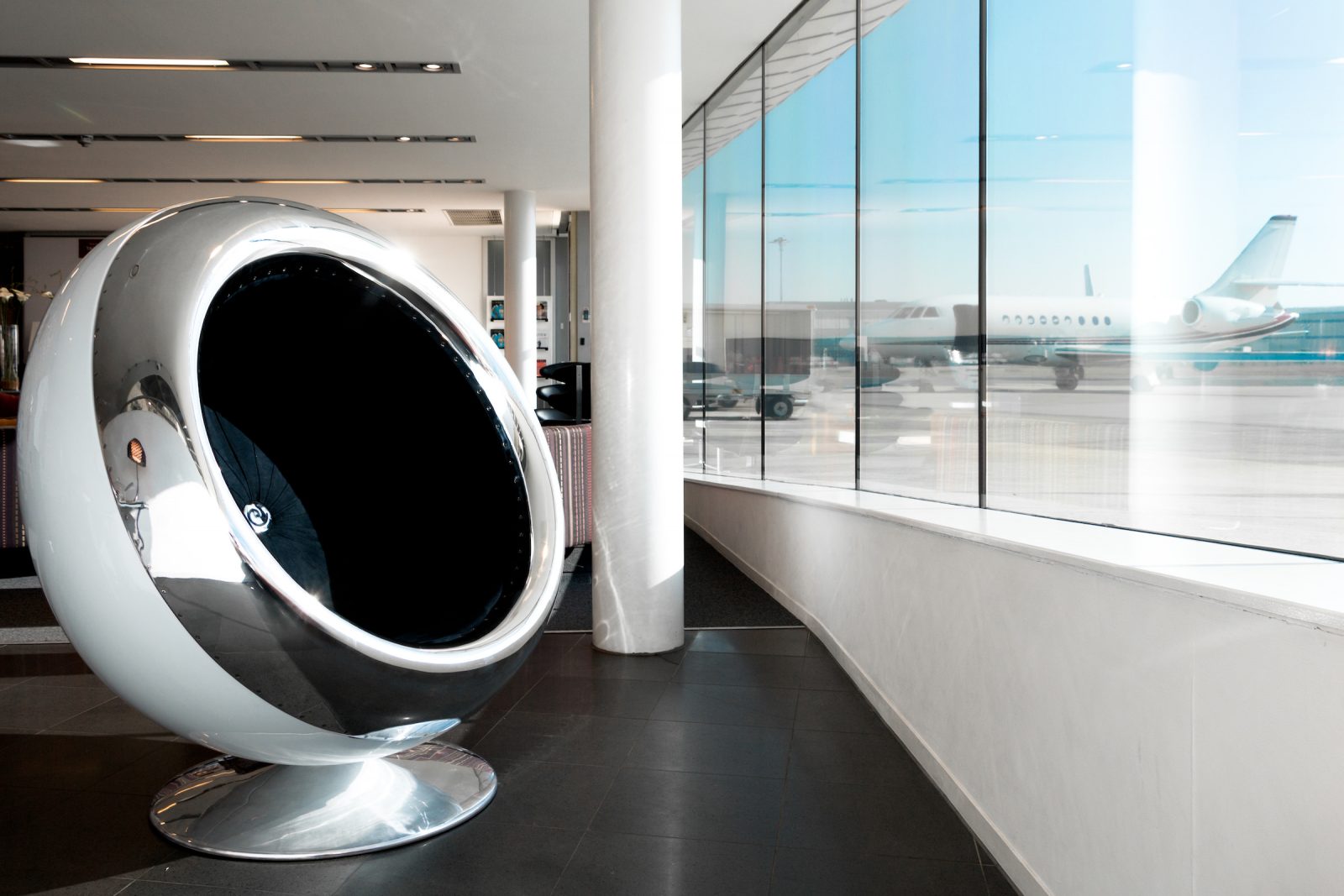 British Aerospace 146 Jet Engine Cowling Chair by Plane Industries