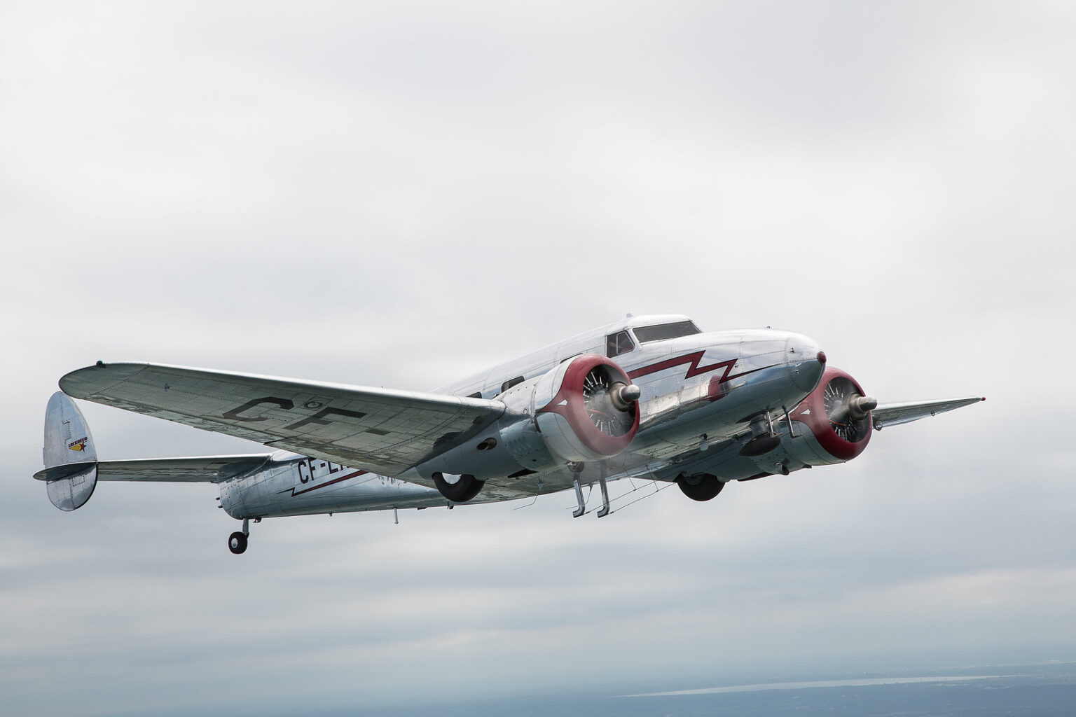 A Comprehensively Restored 1937 Lockheed Model 12 - $1,295,000 USD