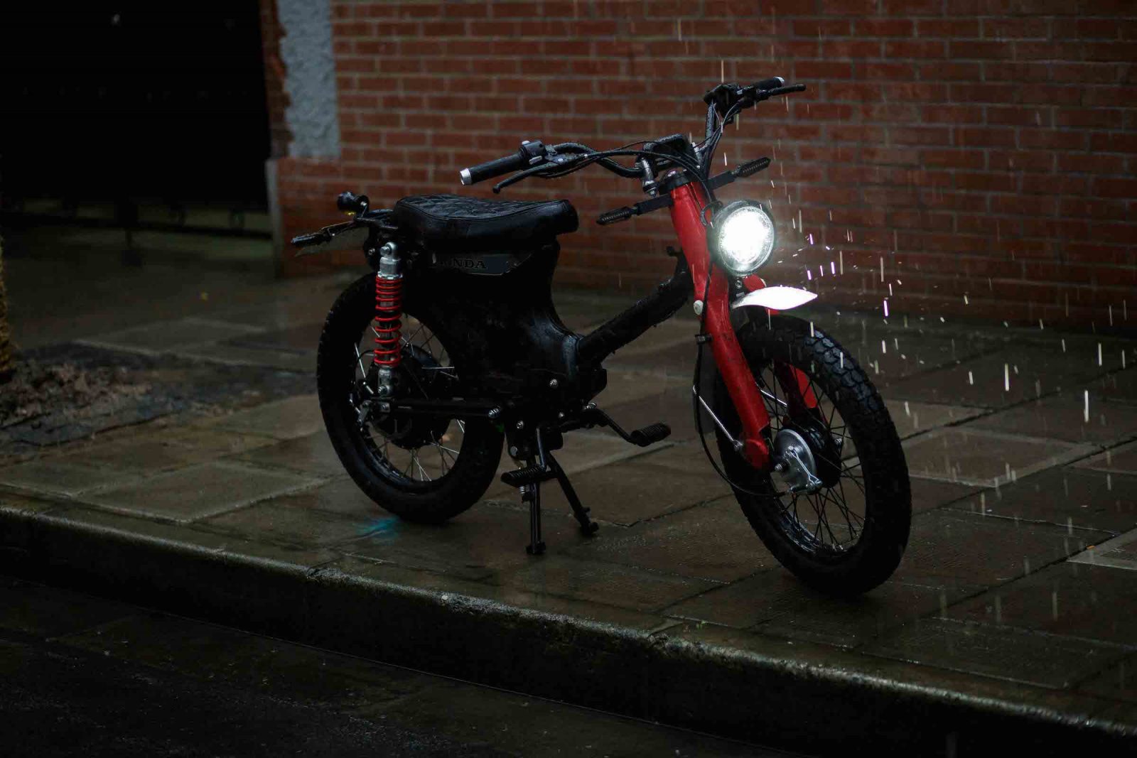 The eCub - A Kit To Turn Your Honda Cub Into An Electric Motorcycle