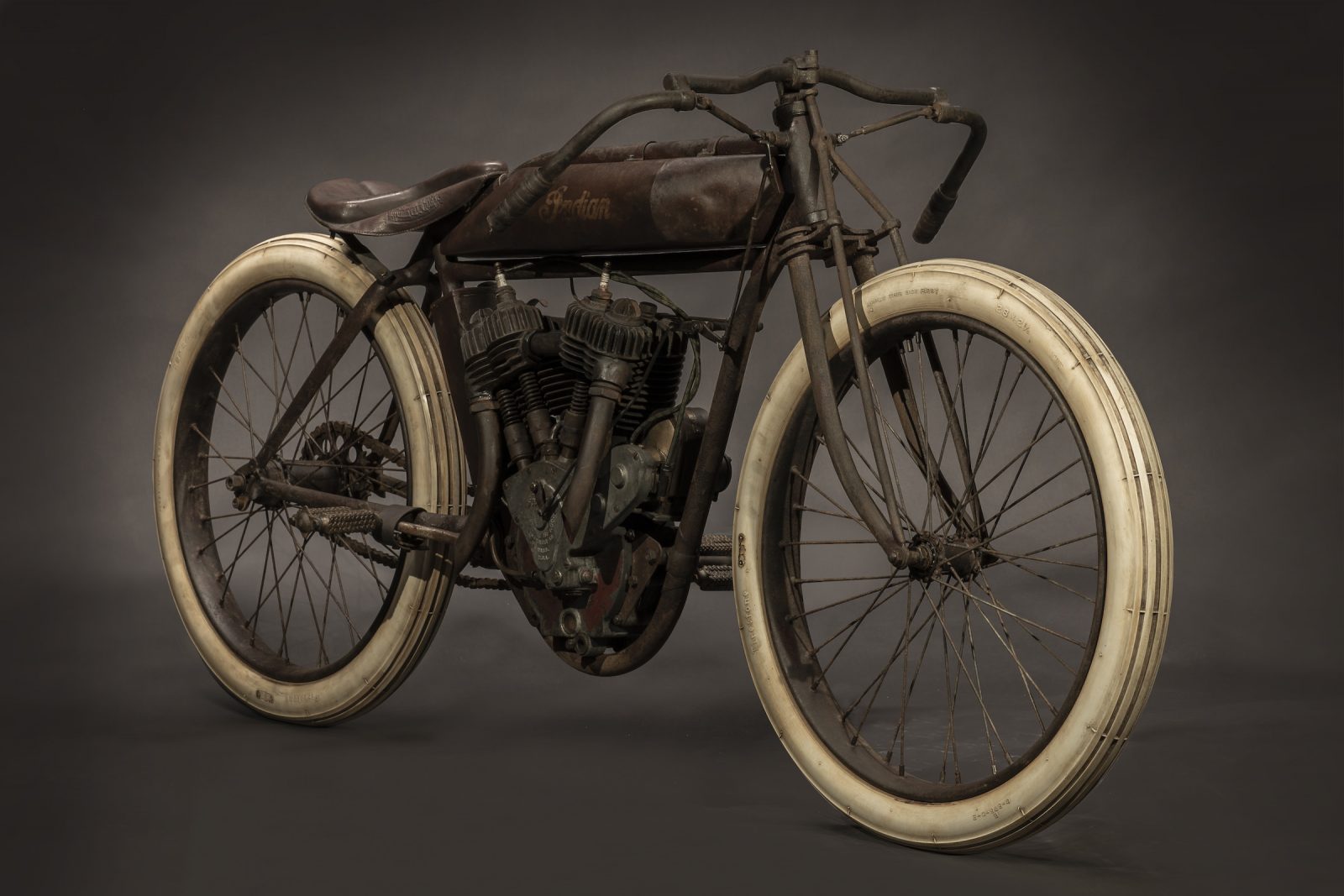 Very Rare Survivor: A 1919 Indian Powerplus Board Track Racer - Los ...