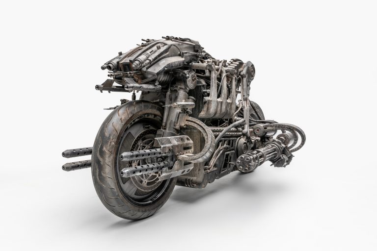Moto-Terminator - The Fully-Rideable Ducati Hypermotard-Based ...