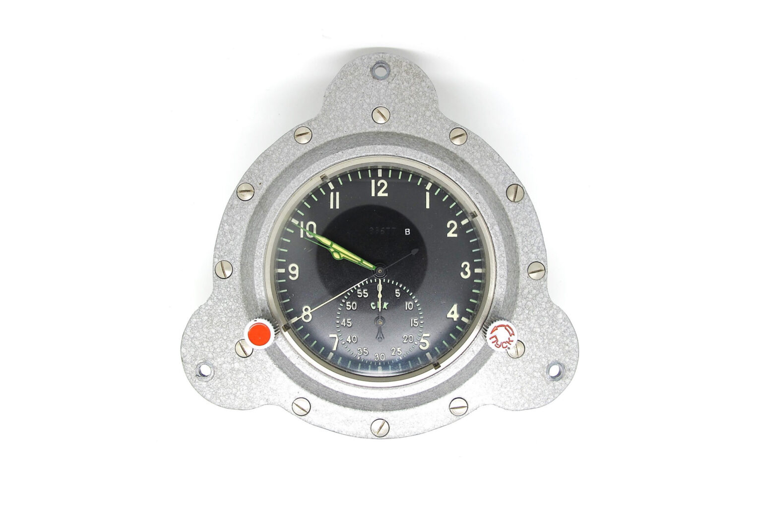 Former Russian Submarine Clock - The Perfect Dashboard Rally Timer - £350