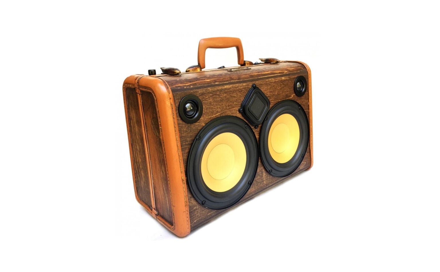 The 50 Watt BoomCase - A Vintage Suitcase Converted Into A Self ...