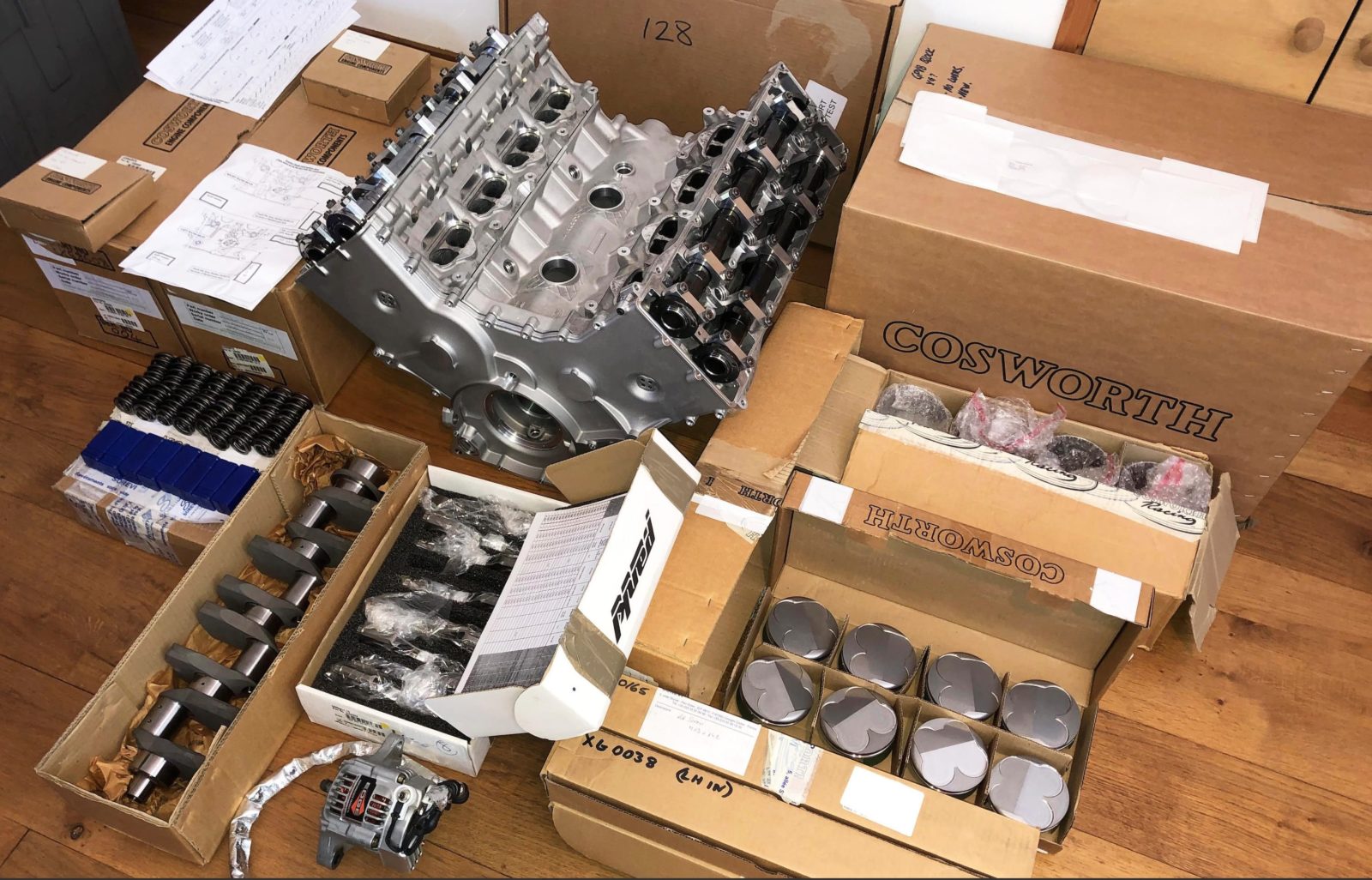 A Cosworth XG 3.0 Litre V8 IndyCar Crate Engine - 700 BHP (On Methanol)