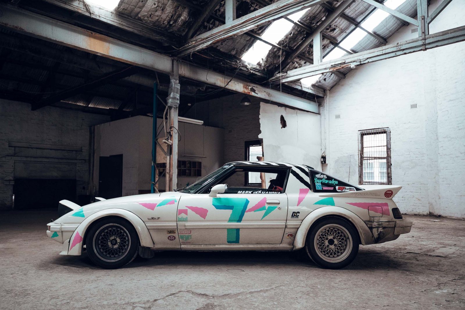 Mark Hawwa's 400 HP Turbocharged 13B-Powered Mazda RX-7