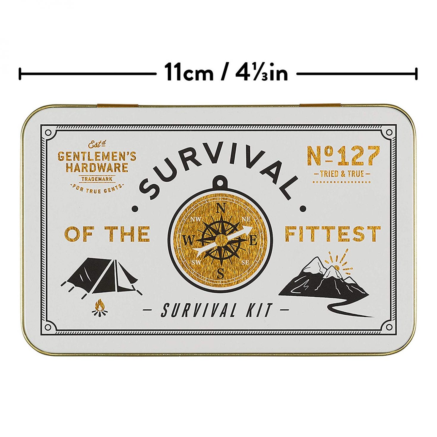 The Gentlemen's Hardware Ultimate Adventure 16-Piece Outdoor Survival ...