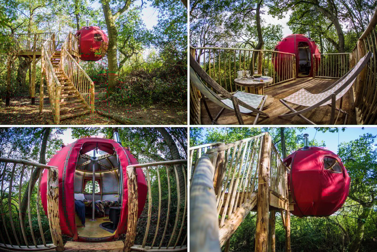 The Tree Tent – A Spherical Kit-Based Tent Designed To Be Suspended In ...