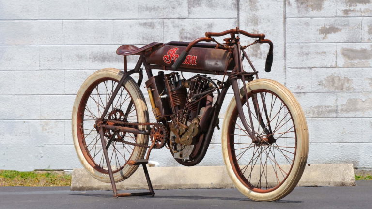 Uruguayan Garage Find - An $85,000 USD 1914 Indian 8-Valve Board Track ...