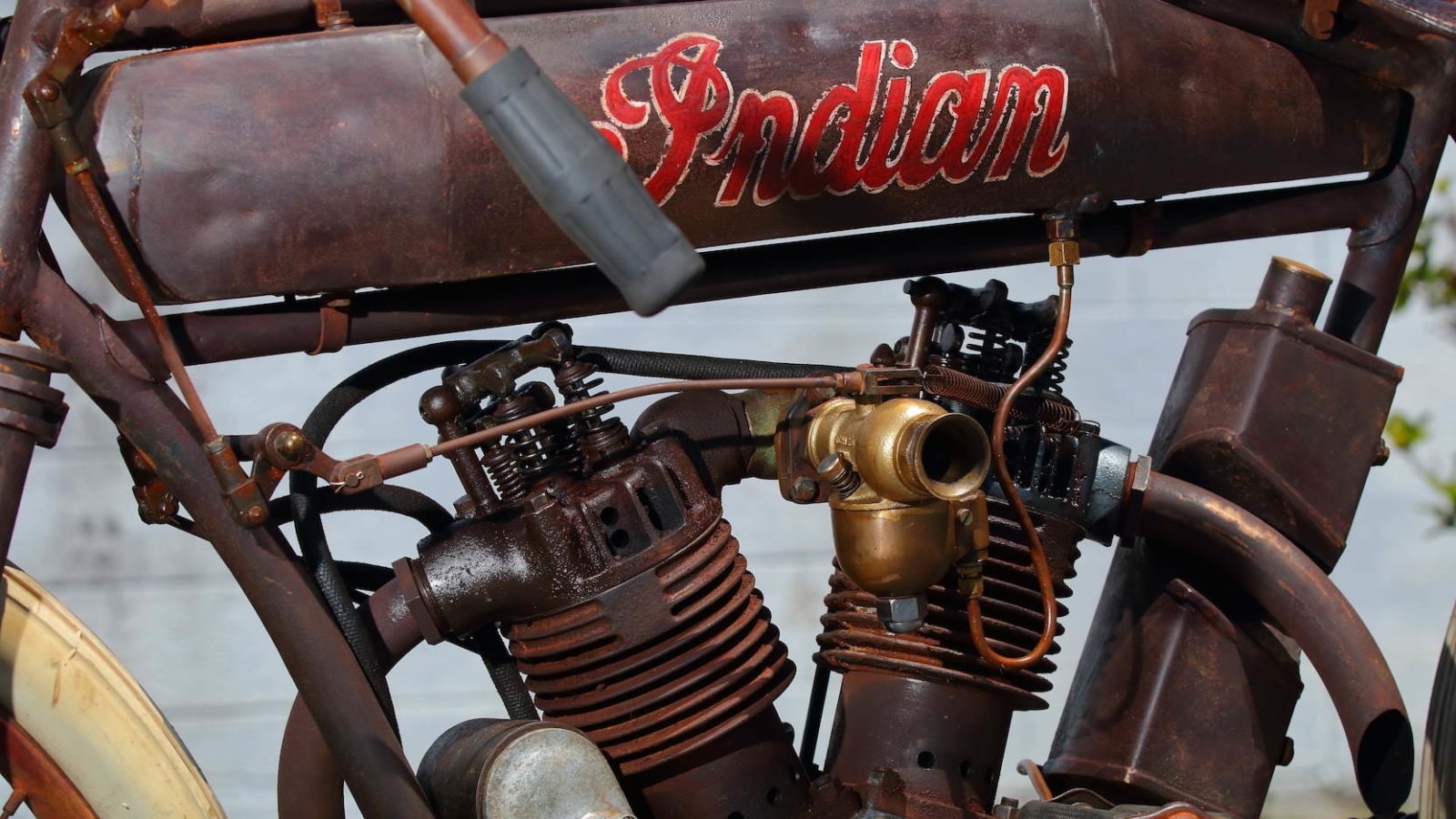 Uruguayan Garage Find - An $85,000 USD 1914 Indian 8-Valve Board Track ...