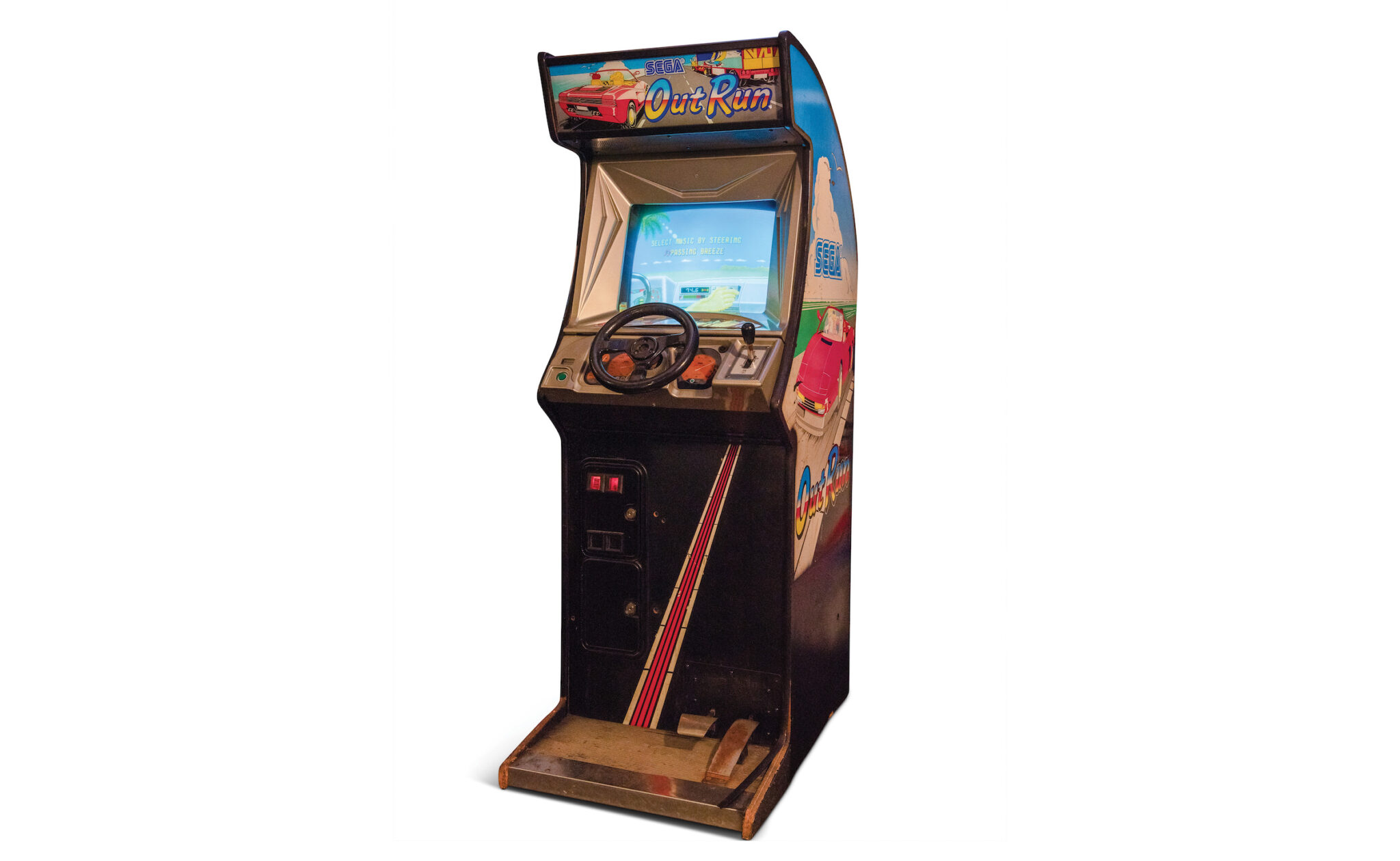 An Original 1980s-Era OutRun Arcade Game by SEGA