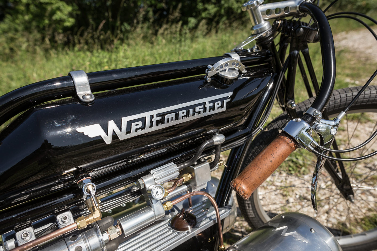 The Pulsejet-Powered Weltmeister Fictional Experimental Motorcycle