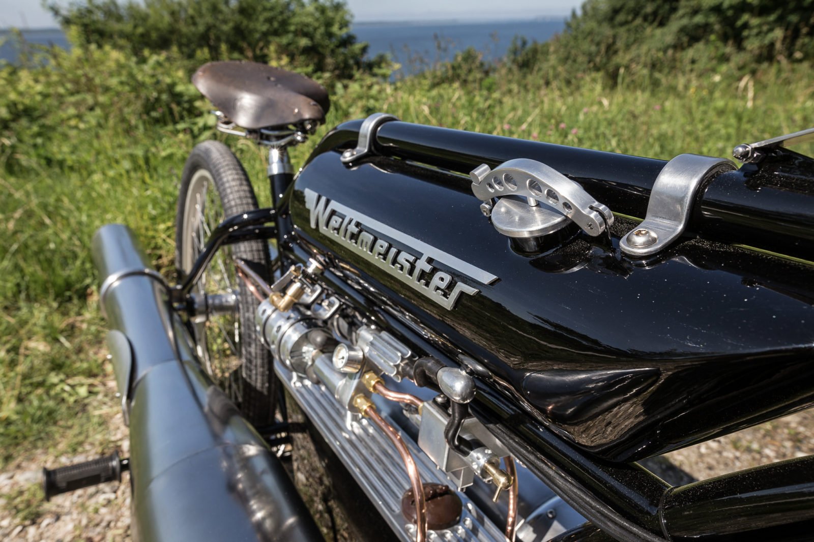 The Pulsejet-Powered Weltmeister Fictional Experimental Motorcycle