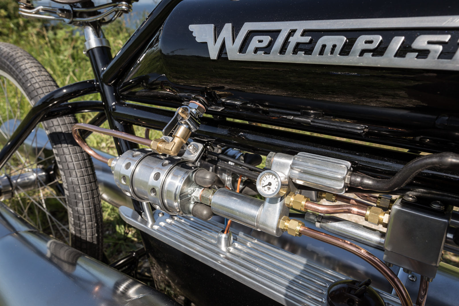 The Pulsejet-Powered Weltmeister Fictional Experimental Motorcycle