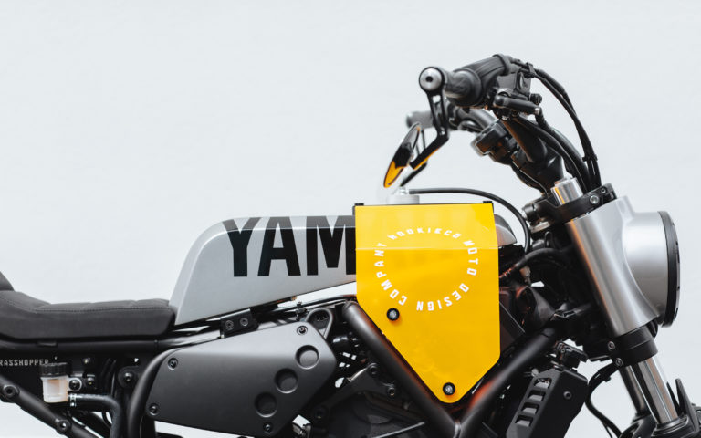 Custom Yamaha XSR700 Grasshopper by Hookie Co.