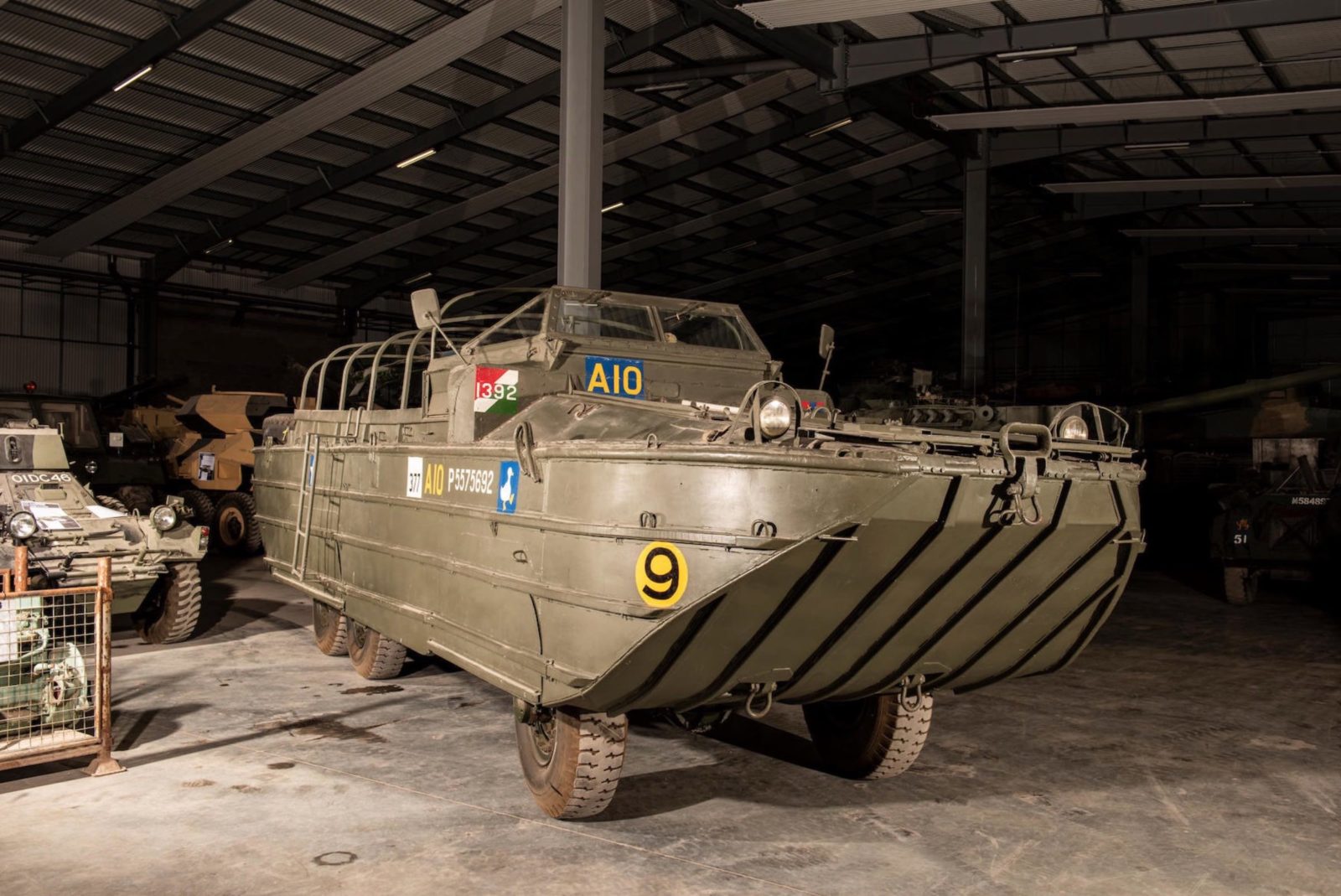An Original World War 2 DUKW 6x6 Amphibious Utility Vehicle
