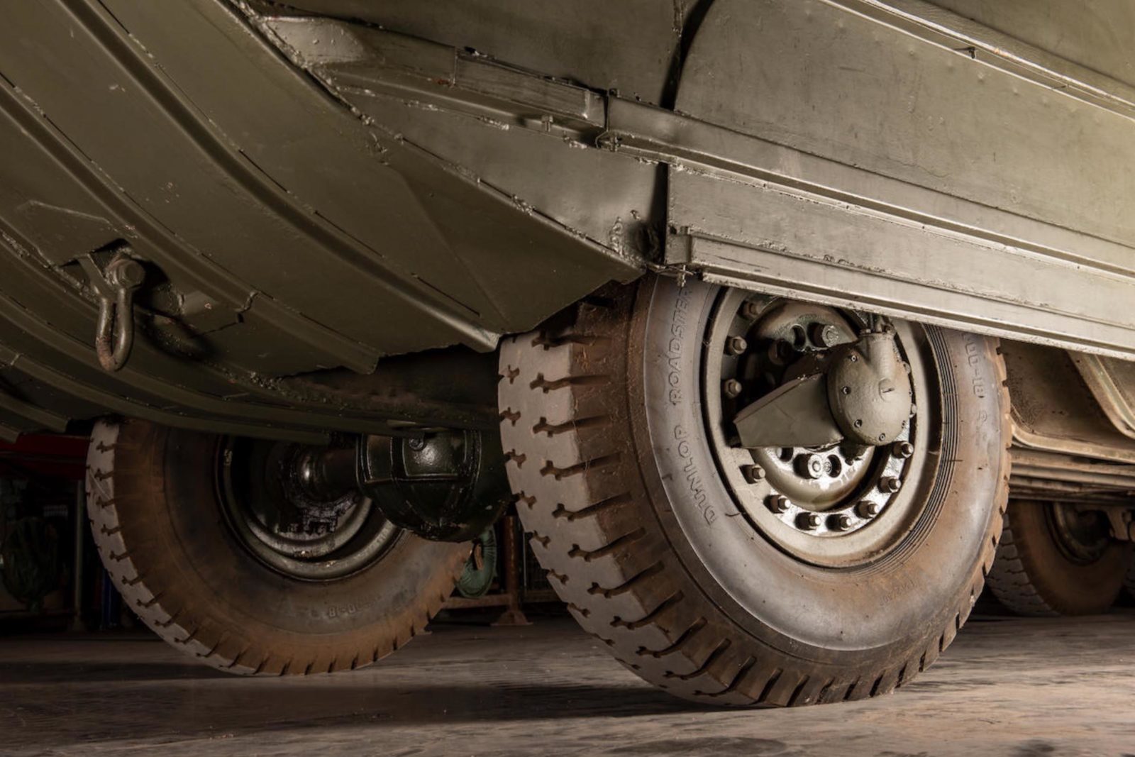 An Original World War 2 DUKW 6x6 Amphibious Utility Vehicle