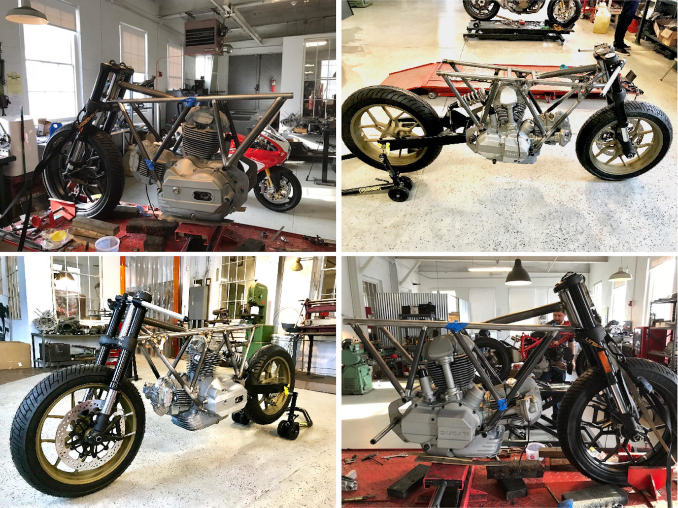 Building The Walt Siegl Square-Case Bevel Ducati Racer - Bedeveled