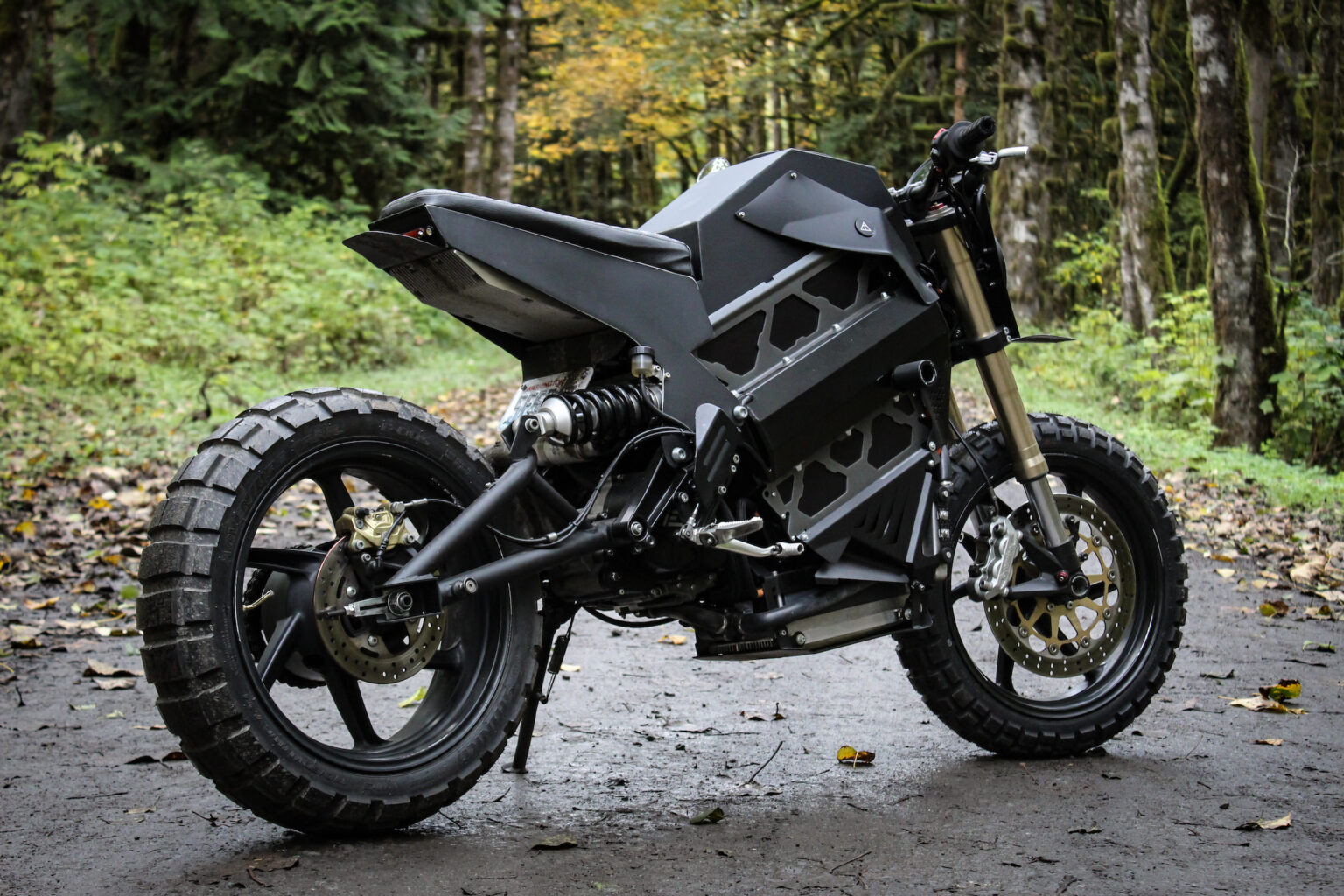 An Electric Scrambler by Droog Moto