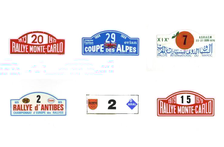 22 Genuine Historic Rally Plates - All For Sale With Prices From £150 ...