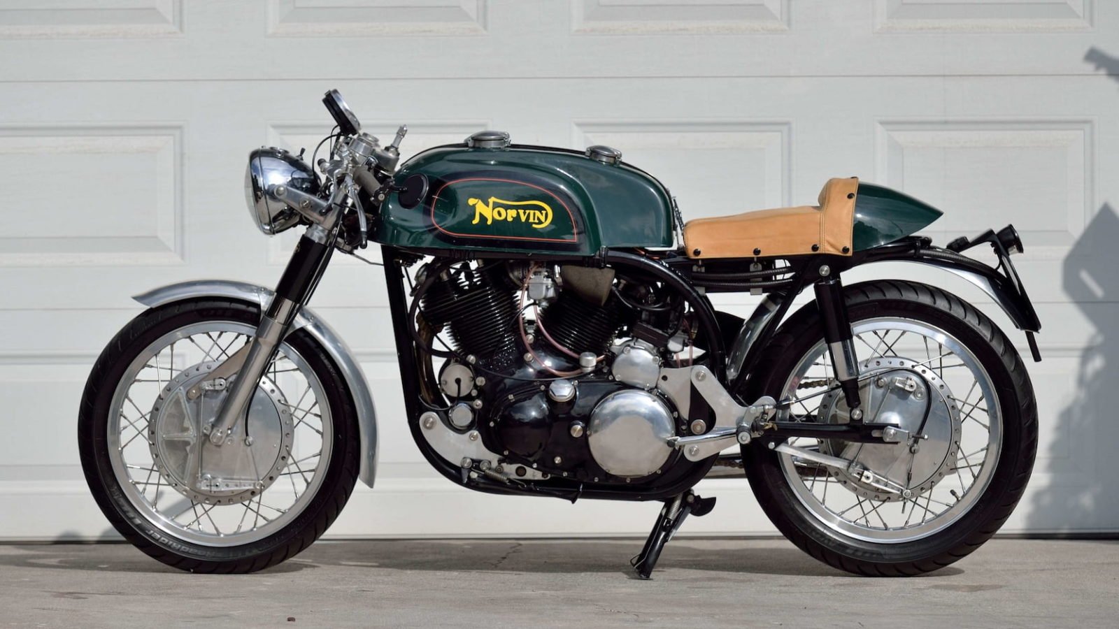 A Rare 1949 Norvin Cafe Racer - The Lovechild of a Norton and a Vincent