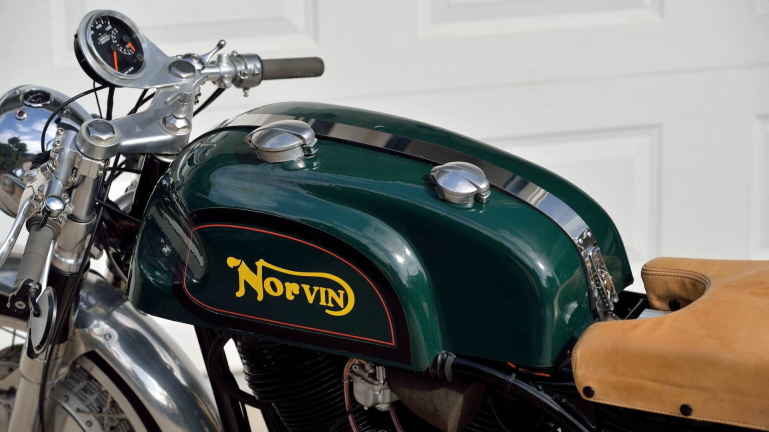 A Rare 1949 Norvin Cafe Racer - The Lovechild of a Norton and a Vincent