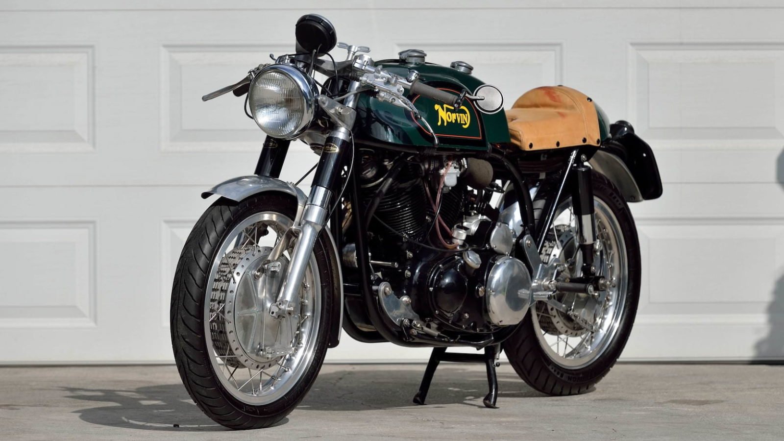A Rare 1949 Norvin Cafe Racer - The Lovechild of a Norton and a Vincent