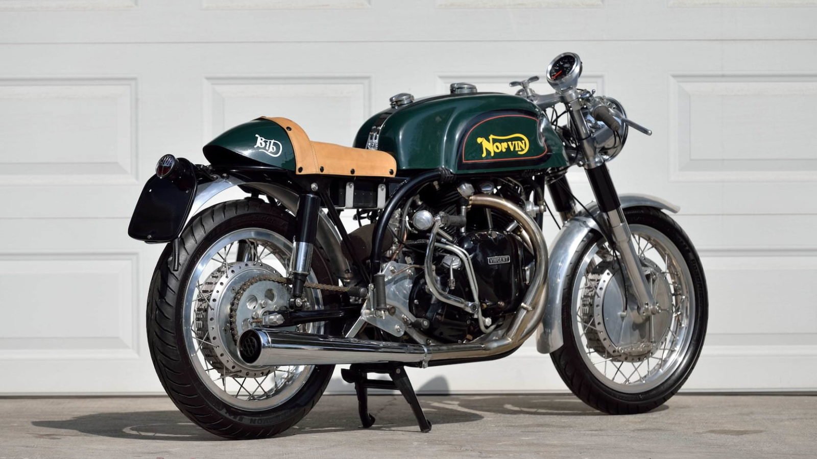A Rare 1949 Norvin Cafe Racer - The Lovechild of a Norton and a Vincent
