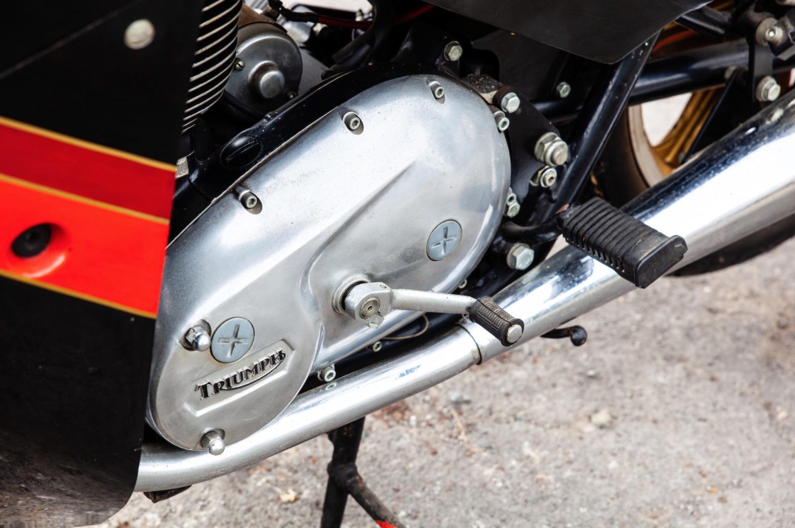 The Only One Ever Made - Factory-Built 1981 Triumph TS8-1 Prototype