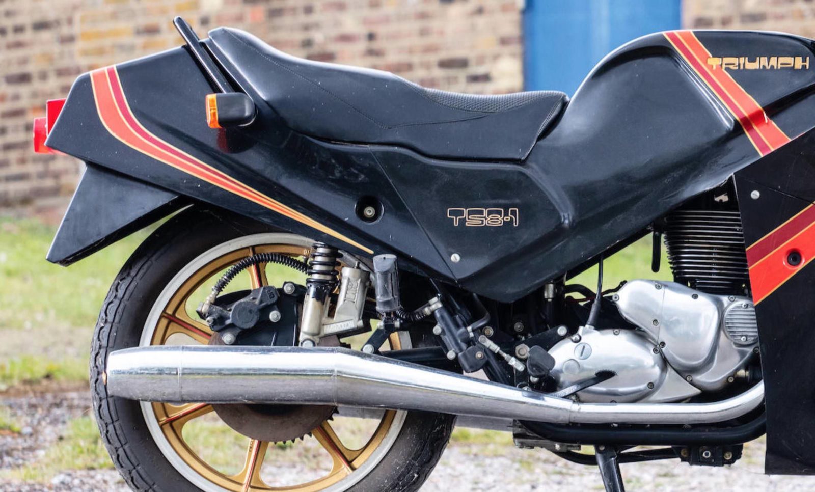 The Only One Ever Made - Factory-Built 1981 Triumph TS8-1 Prototype