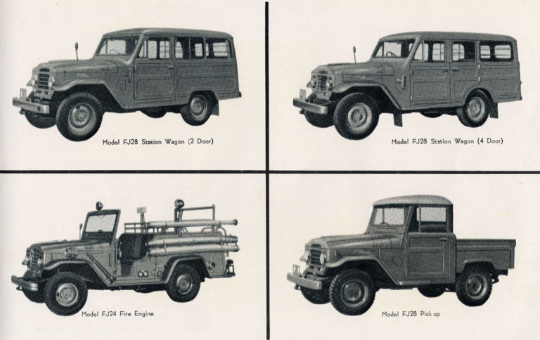 A Brief History of the Toyota Land Cruiser FJ40 / BJ40 + J40 Series